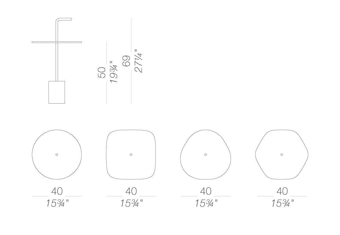 JEY OUTDOOR | Round coffee table JEY OUTDOOR Collection By Lapalma ...