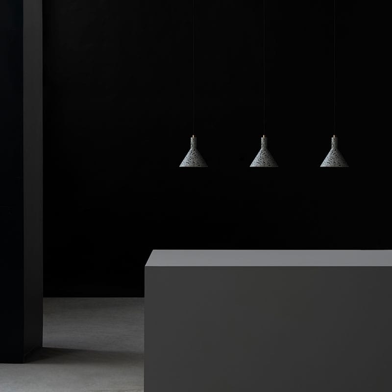 Direct light terrazzo pendant lamp JIN By Bentu Design