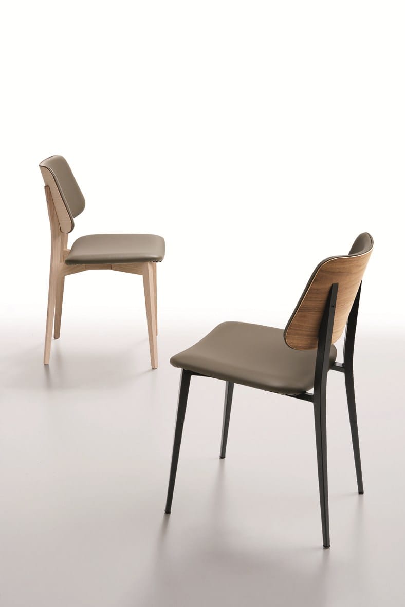 JOE S M-TS Metal restaurant chair By Midj