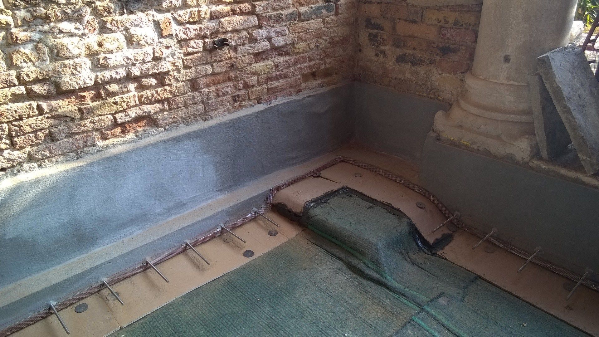 Bentonite-based waterproofing product JOINT PANEL Type R By Volteco