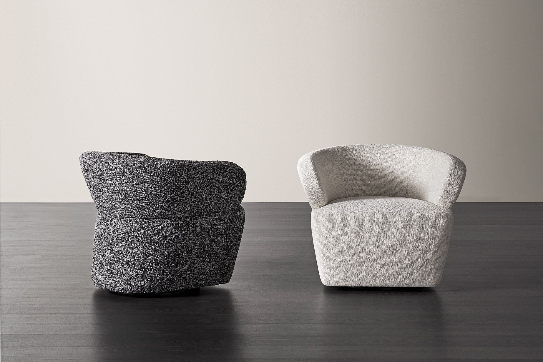 Upholstered fabric easy chair with armrests JOSEPHINE By Meridiani ...