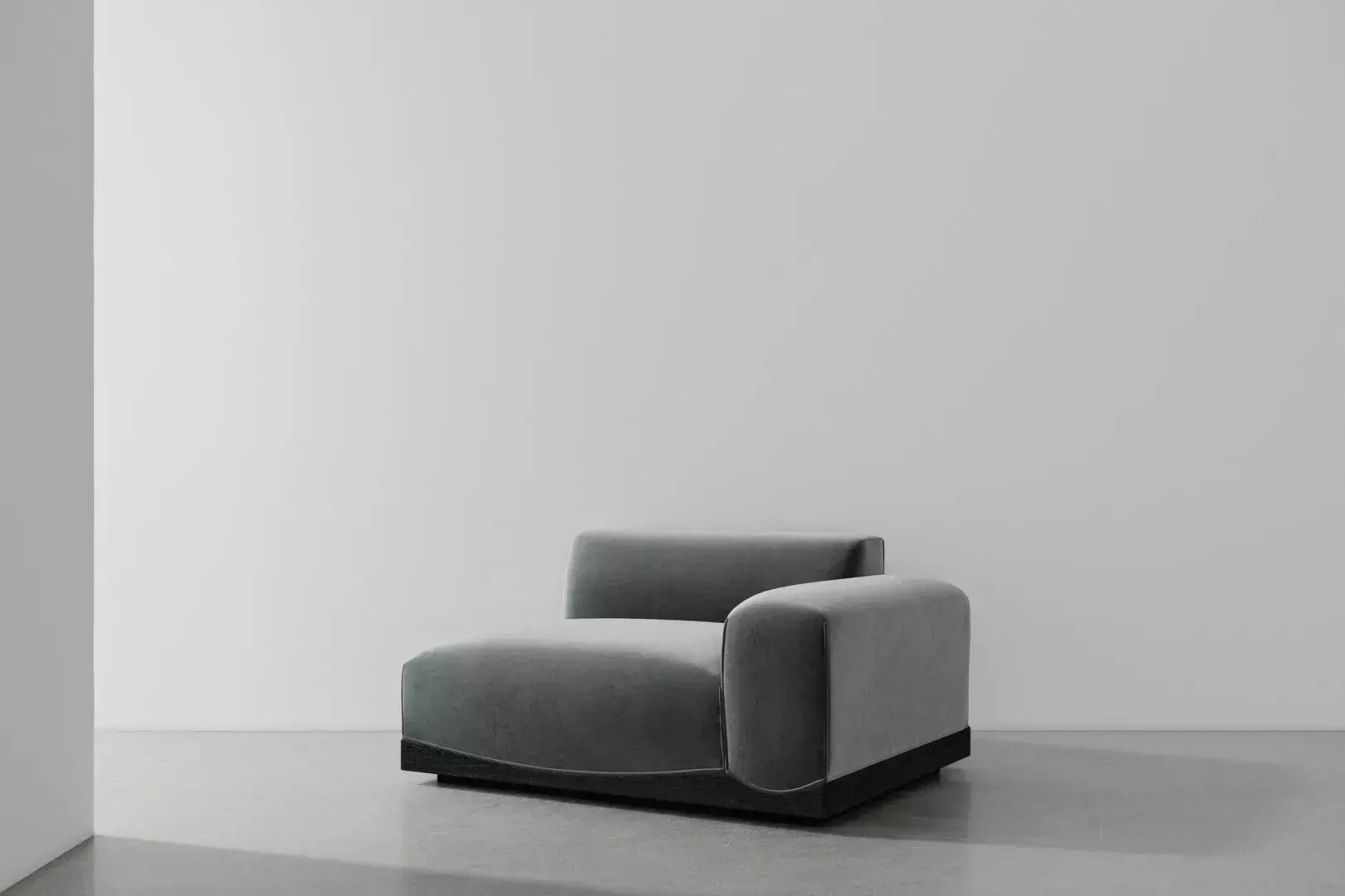 JOSS Modular fabric sofa By District Eight