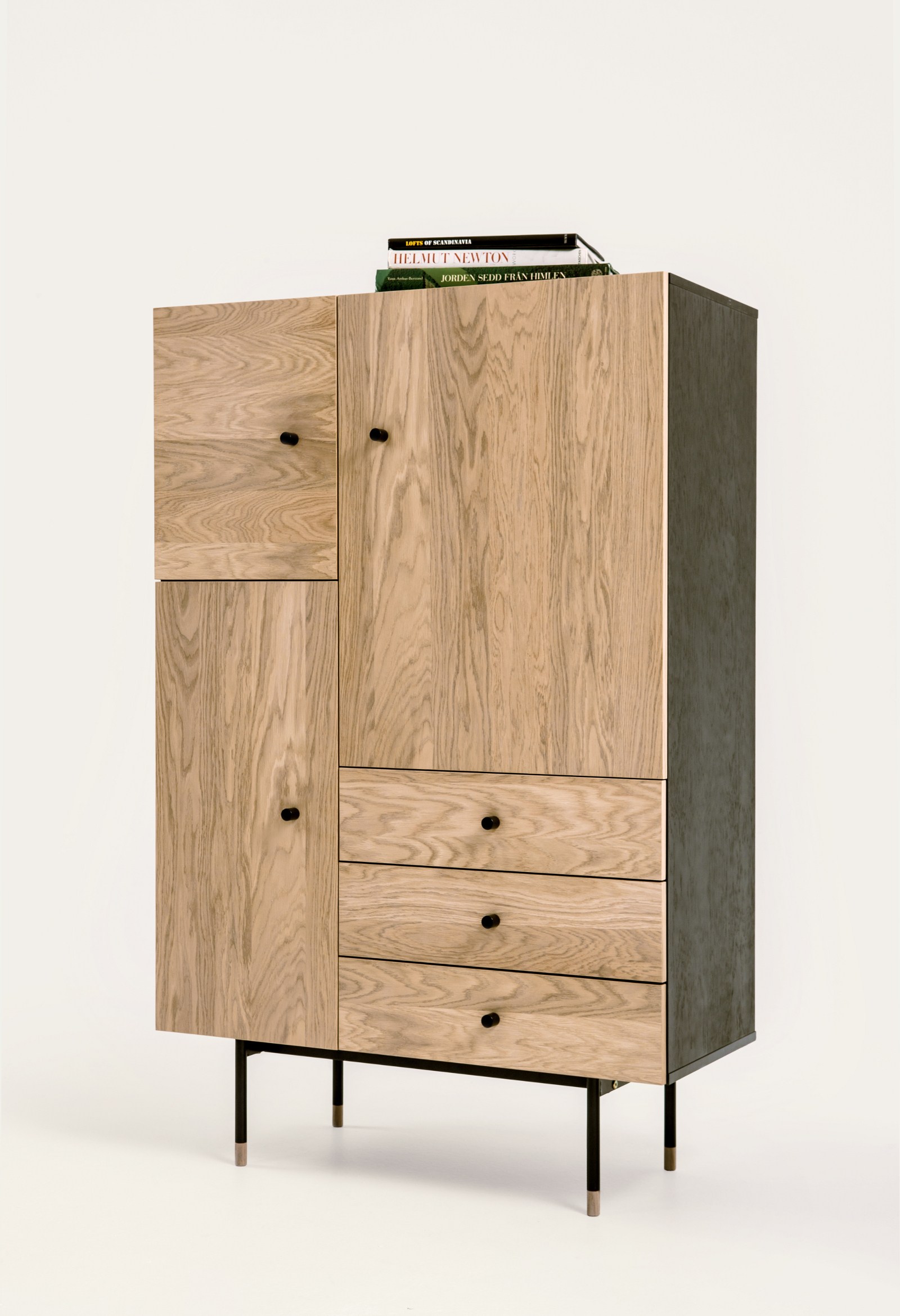 JUGEND | Highboard Wood veneer highboard with drawers By Woodman ...