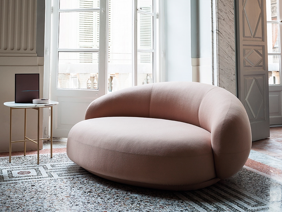 JULEP | Fabric sofa By Tacchini design Jonas Wagell