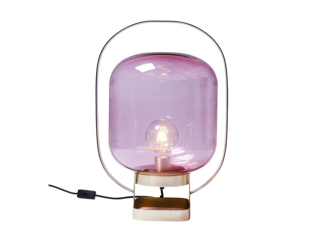 JUPITER PINK-BRASS | Table lamp By KARE Design
