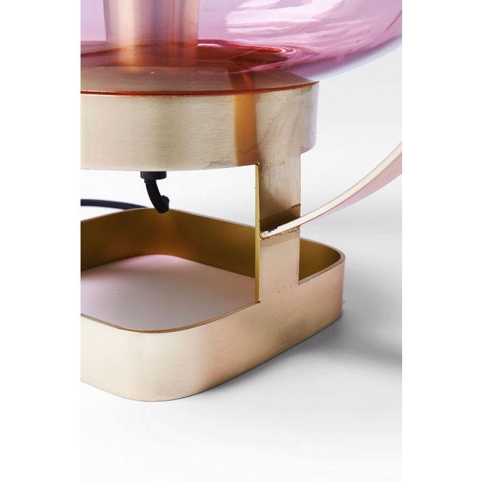 JUPITER PINK-BRASS | Table lamp By KARE Design