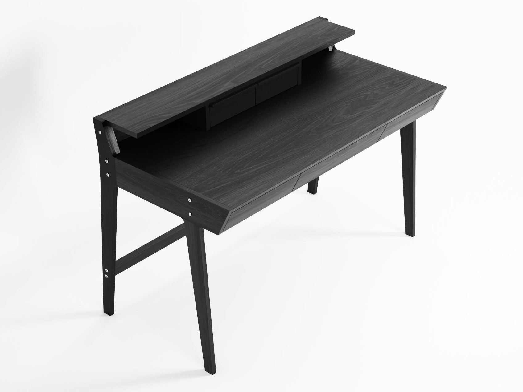 K/DESK Solid wood writing desk with drawers By KARPENTER | design ...