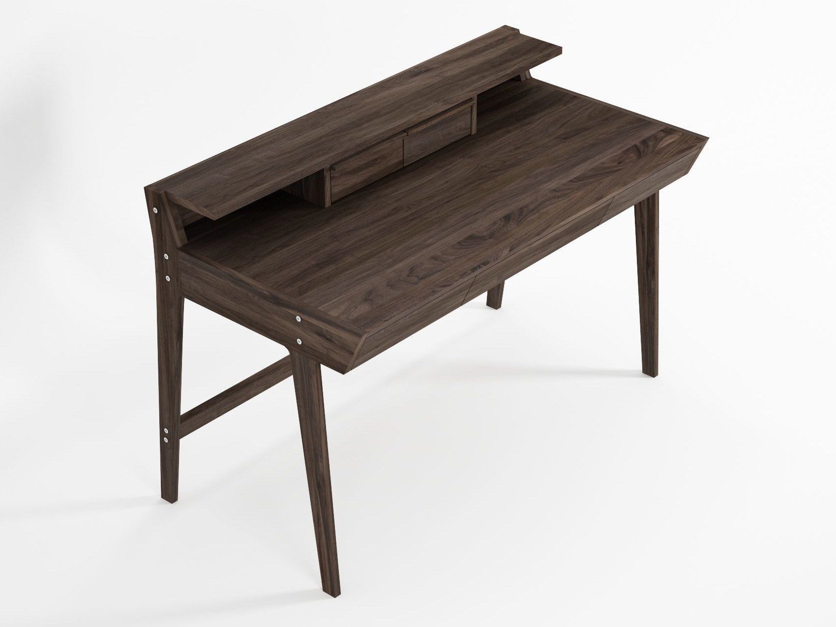 K/DESK Solid wood writing desk with drawers By KARPENTER | design ...