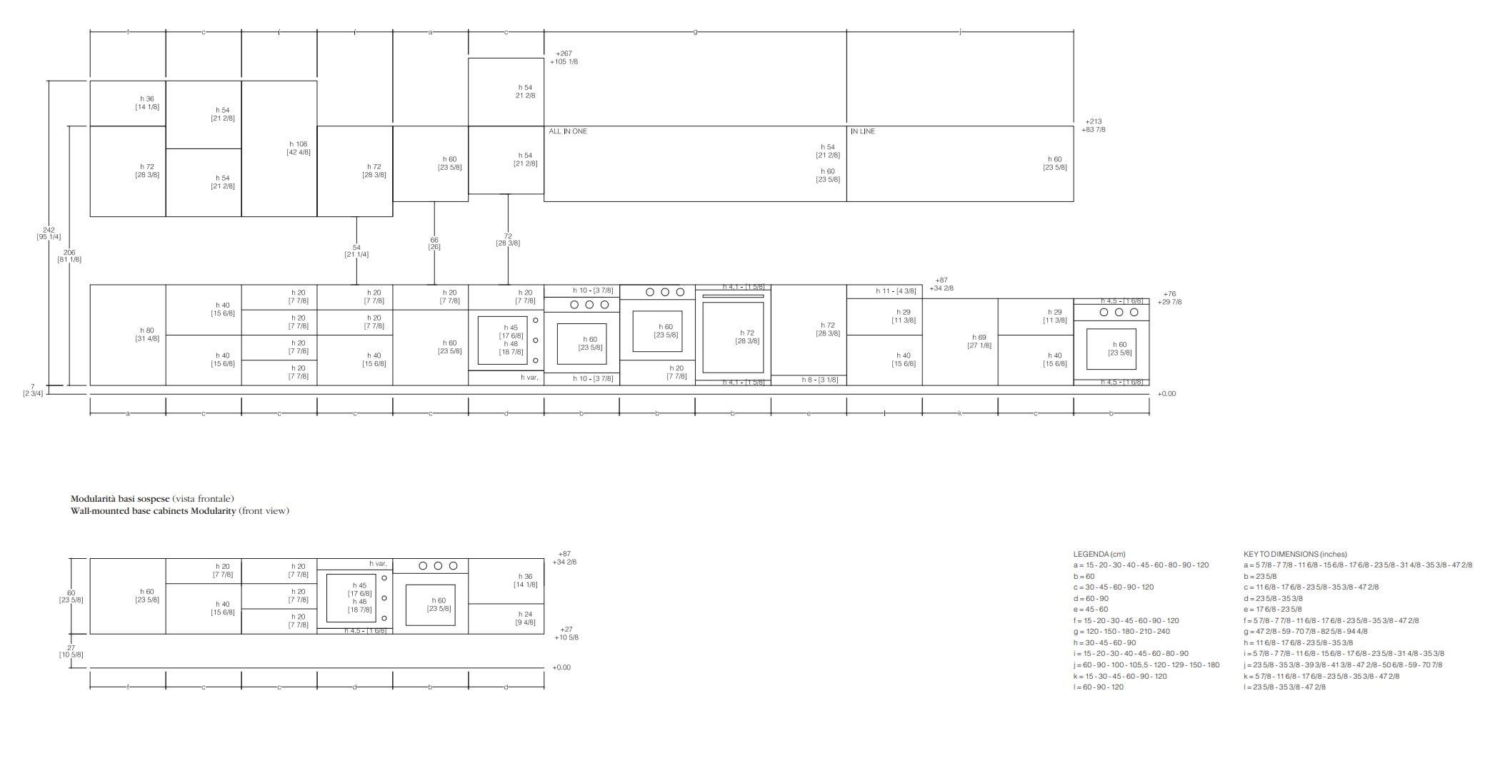 Linear kitchen K-LAB | Linear kitchen K-Lab Collection By ERNESTOMEDA ...