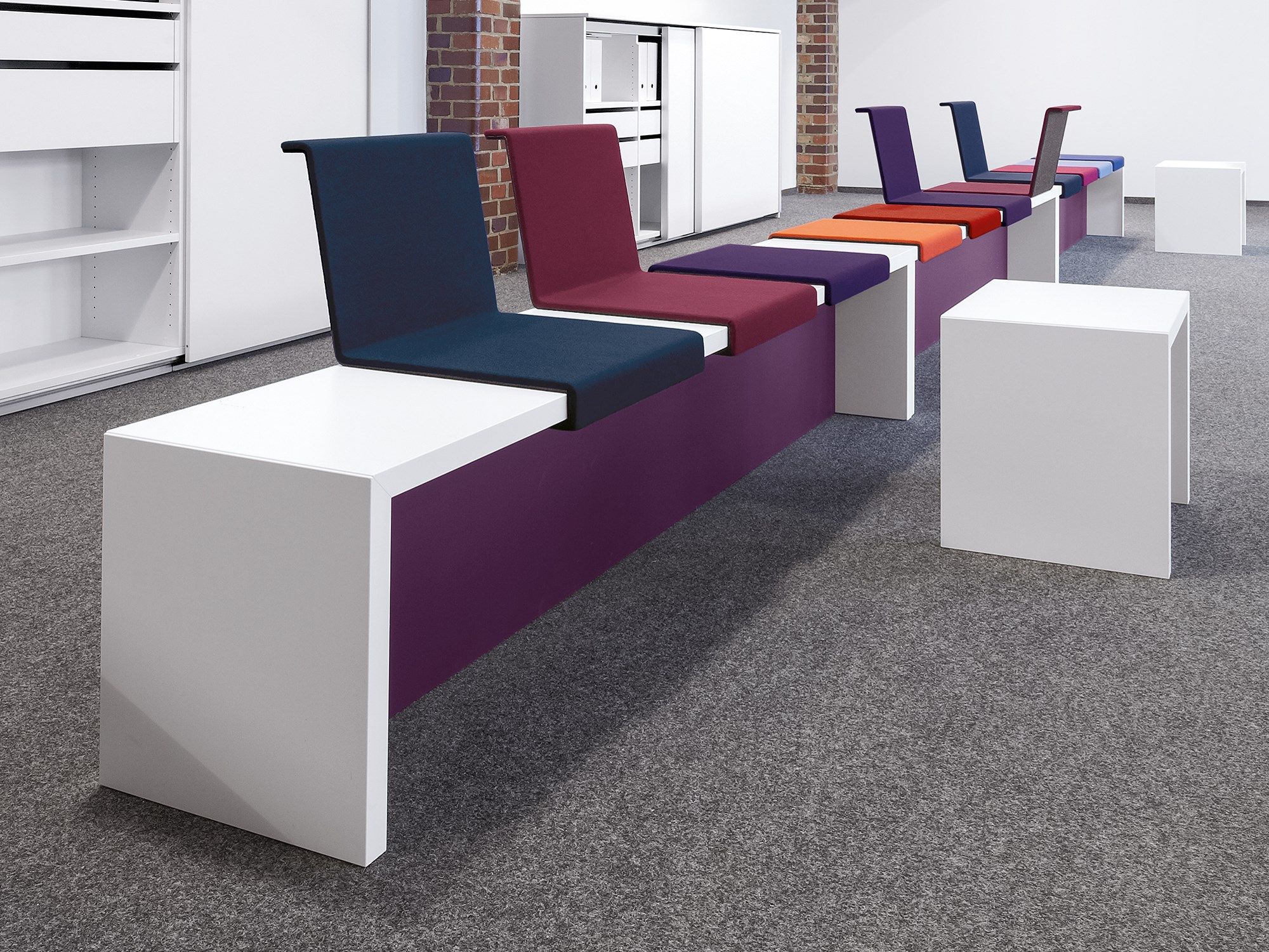 K-MODUL SIT Bench seating By Werner works | design Büro Staubach