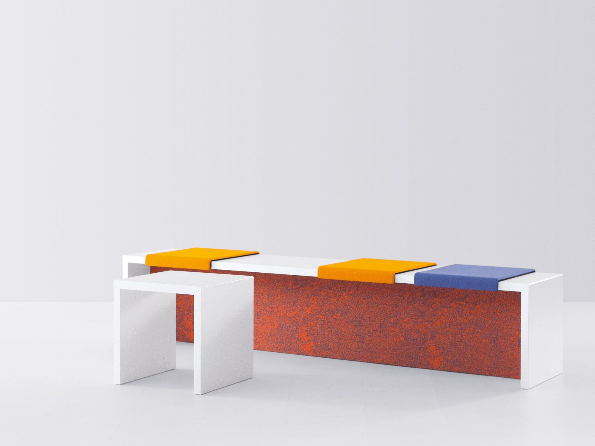 K-MODUL SIT Bench seating By Werner works | design Büro Staubach