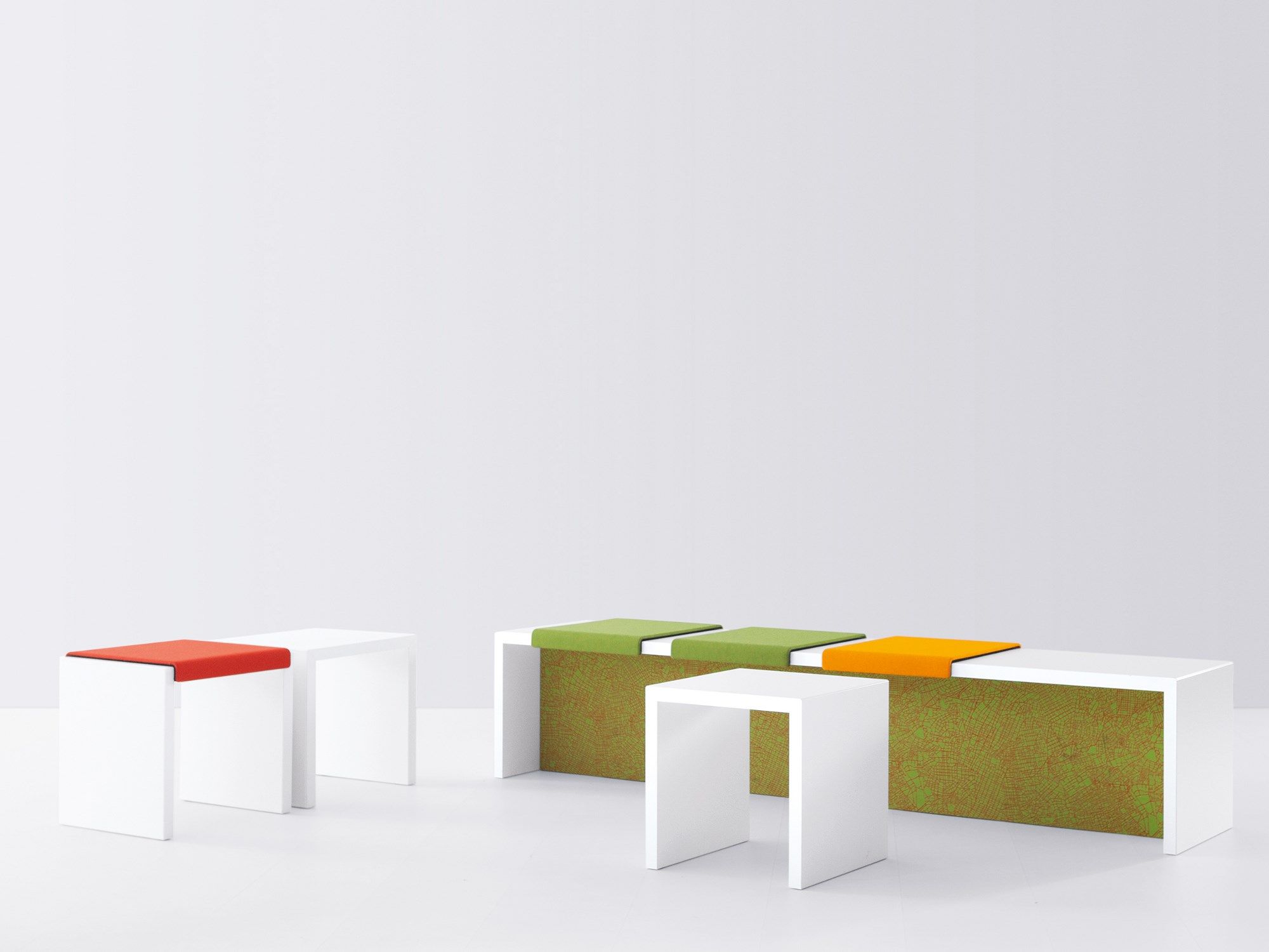 K-MODUL SIT Bench seating By Werner works | design Büro Staubach