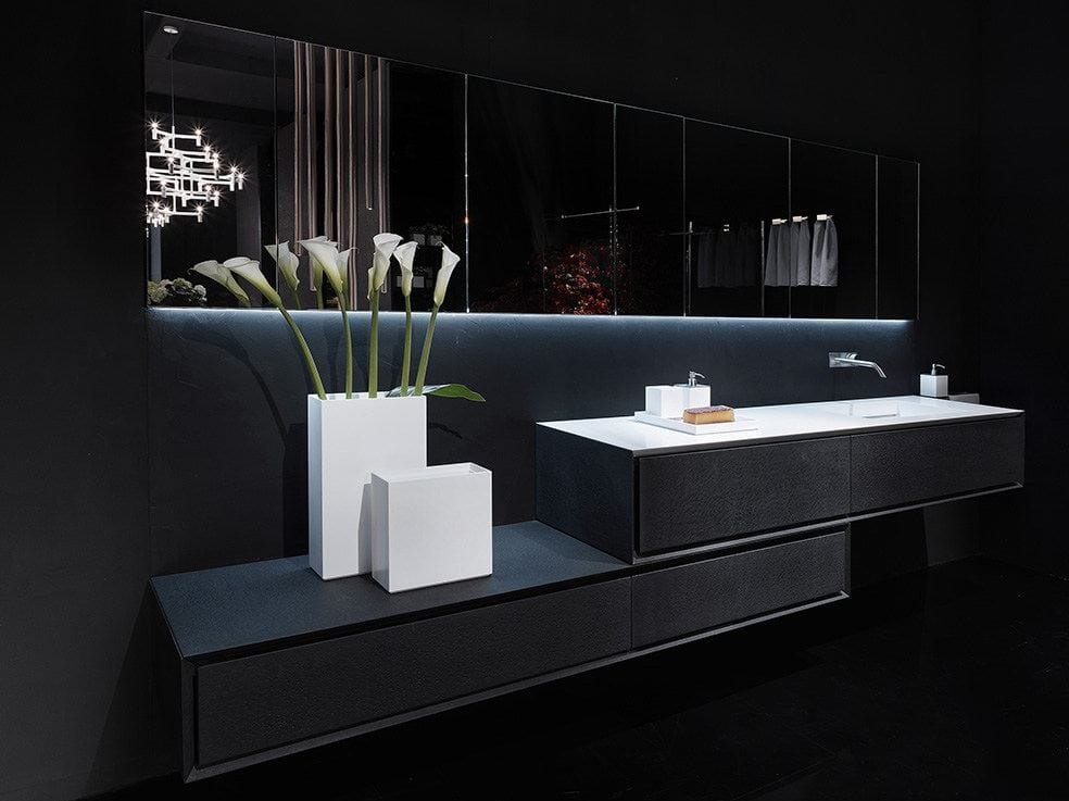 K.ONE | Lava stone vanity unit By RIFRA