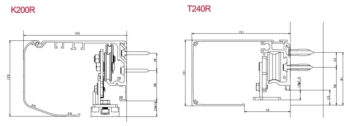 K200R_T240R Electric opener for doors By TOPP