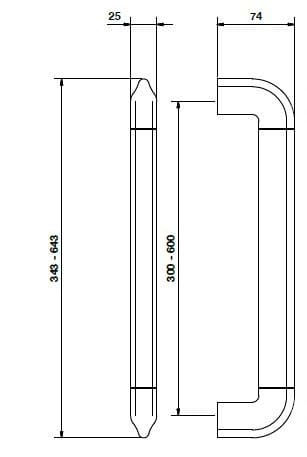 H 381 KHALID AL NAJJAR | VALLI - FUSITAL Brass pull handle By Valli ...