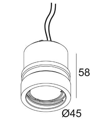 KADET S TRIMLESS Spotlight By Delta Light