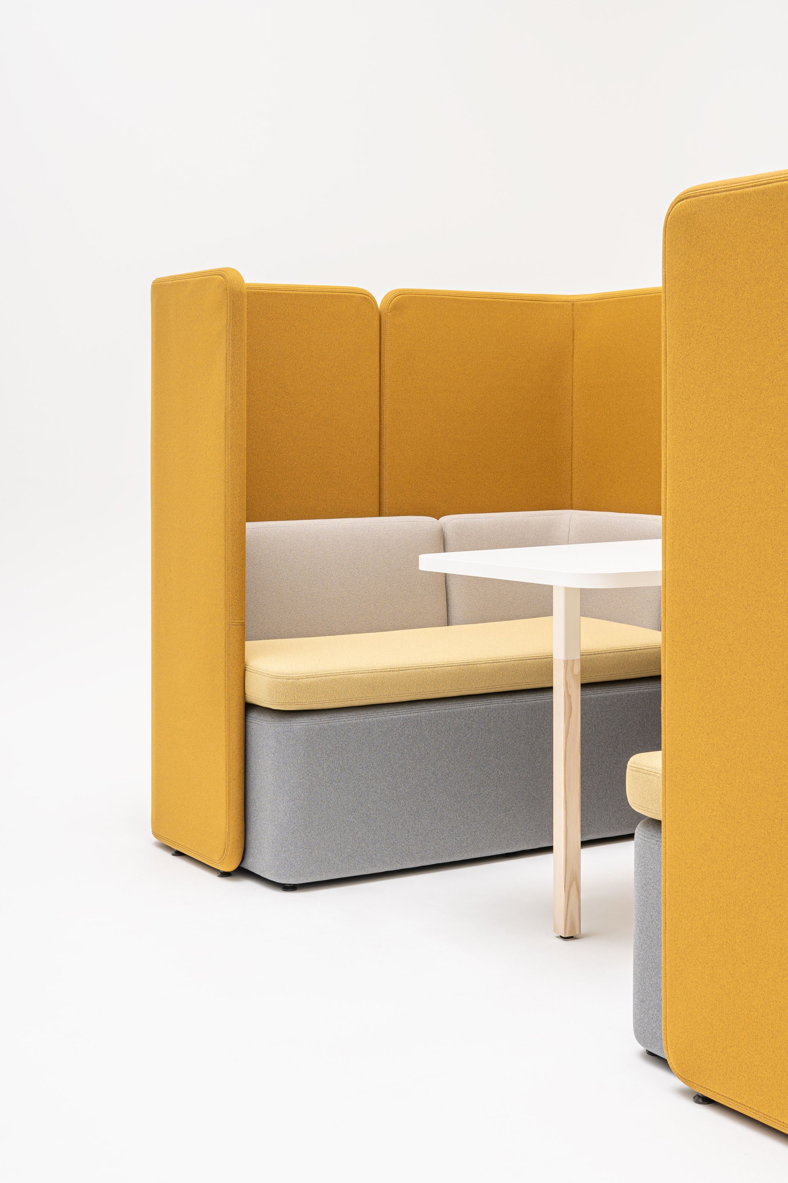 KAIVA BOX | Office booth Fabric office booth By MDD | design Dymitr Malcew