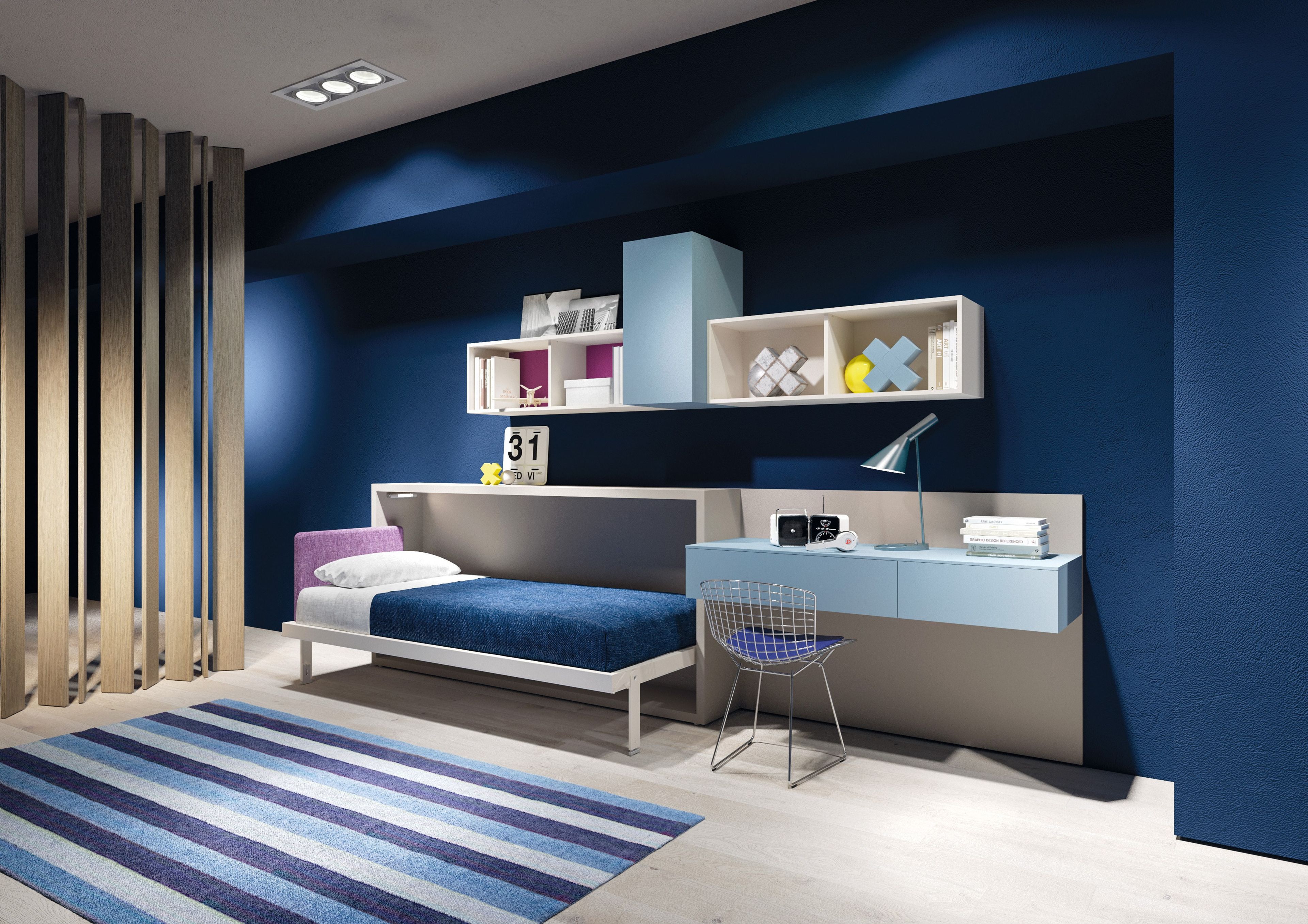 Pull-down single bed KALI STANDARD By CLEI