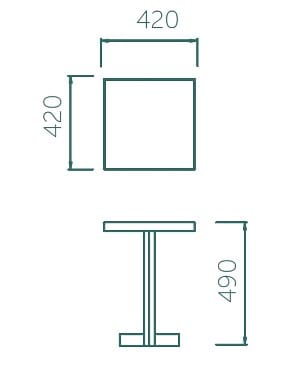 KANDINSKY CALACATTA | Square coffee table KANDINSKY Collection By OIA ...