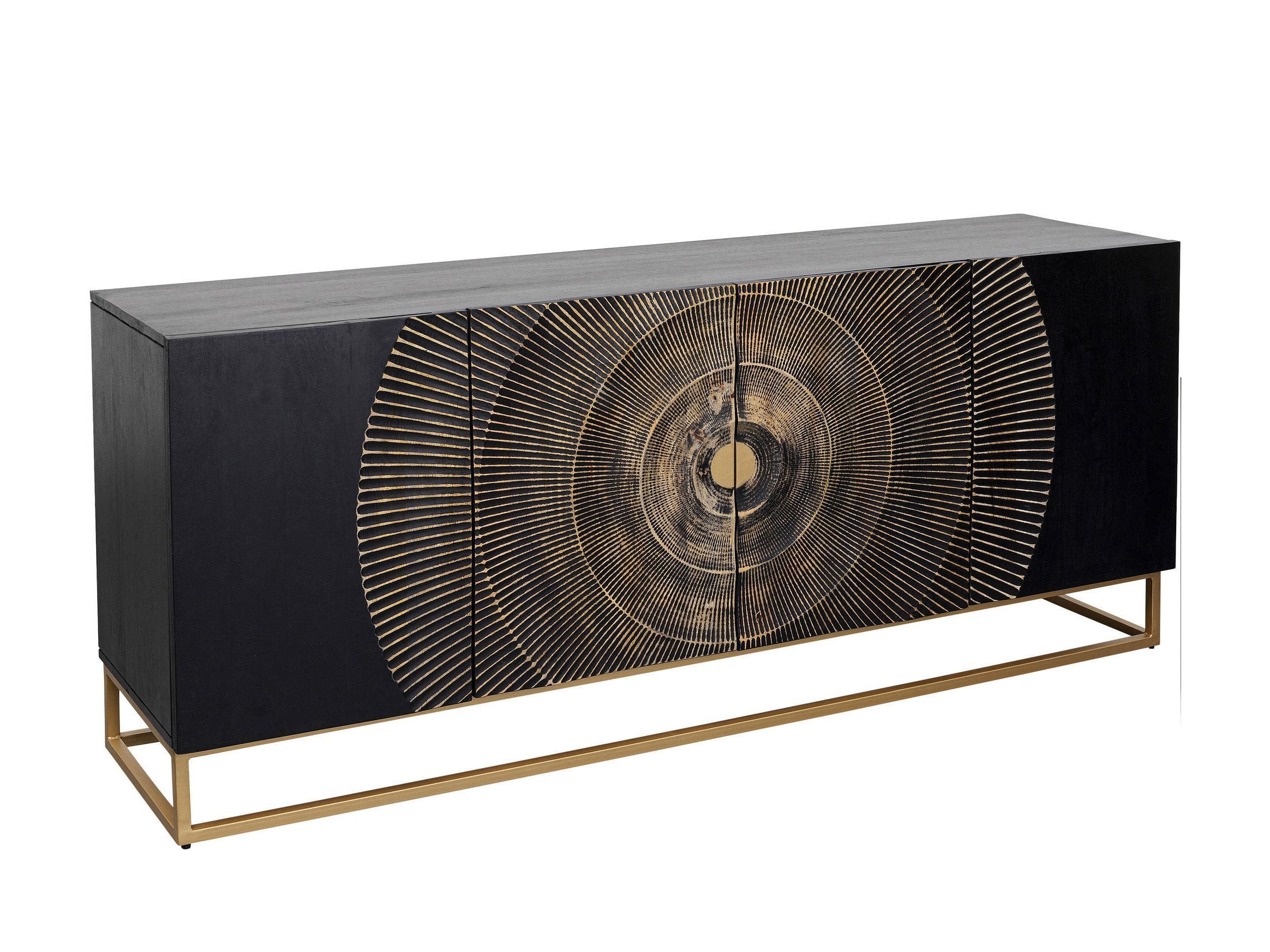 MADEIRA Madia in legno massello con ante a battente By KARE Design