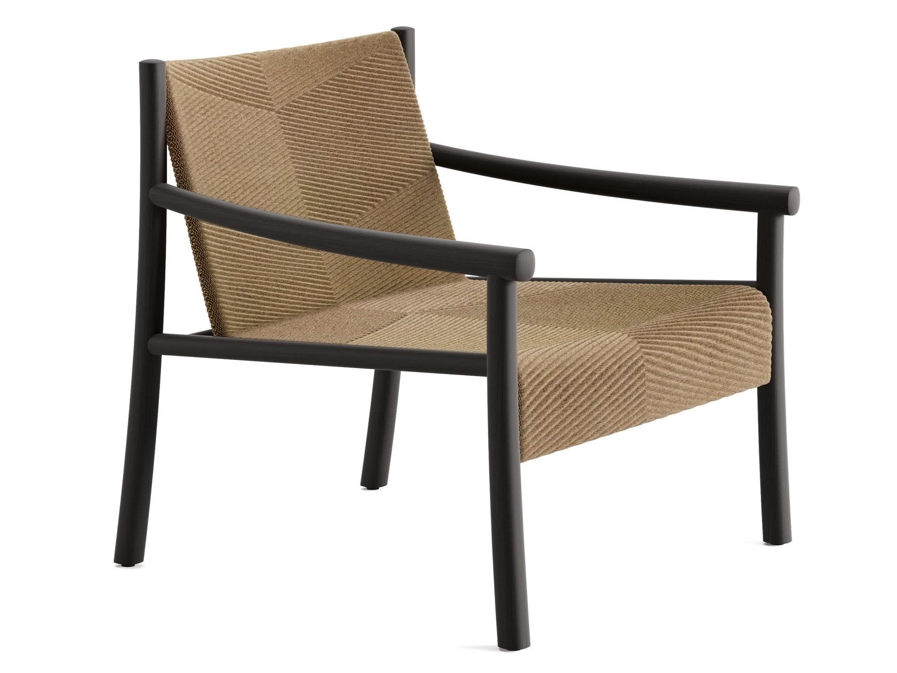KATA Armchair with armrests By Arper