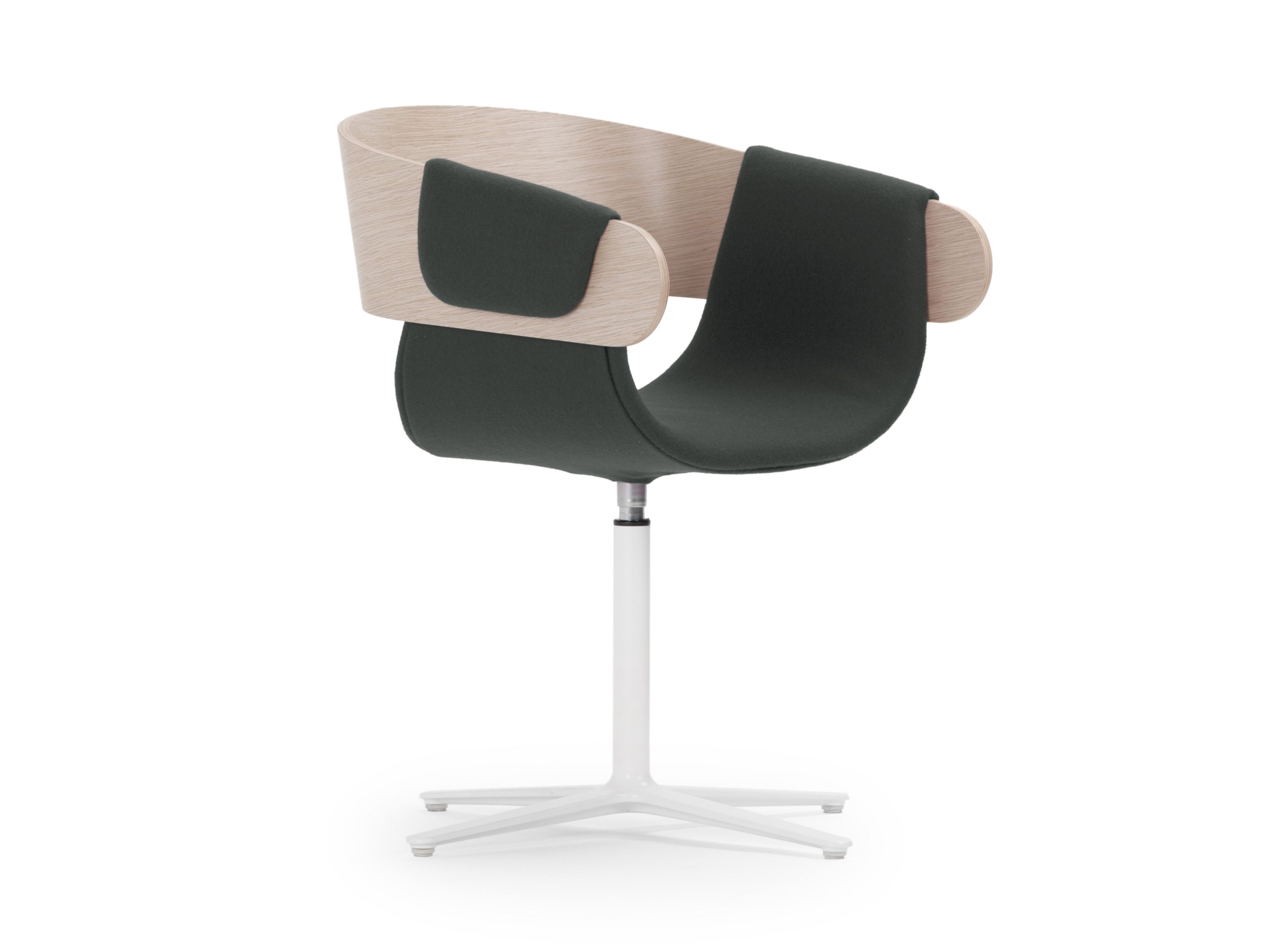 KAY Chaise pivotante à branches avec accoudoirs By True Design | design ...