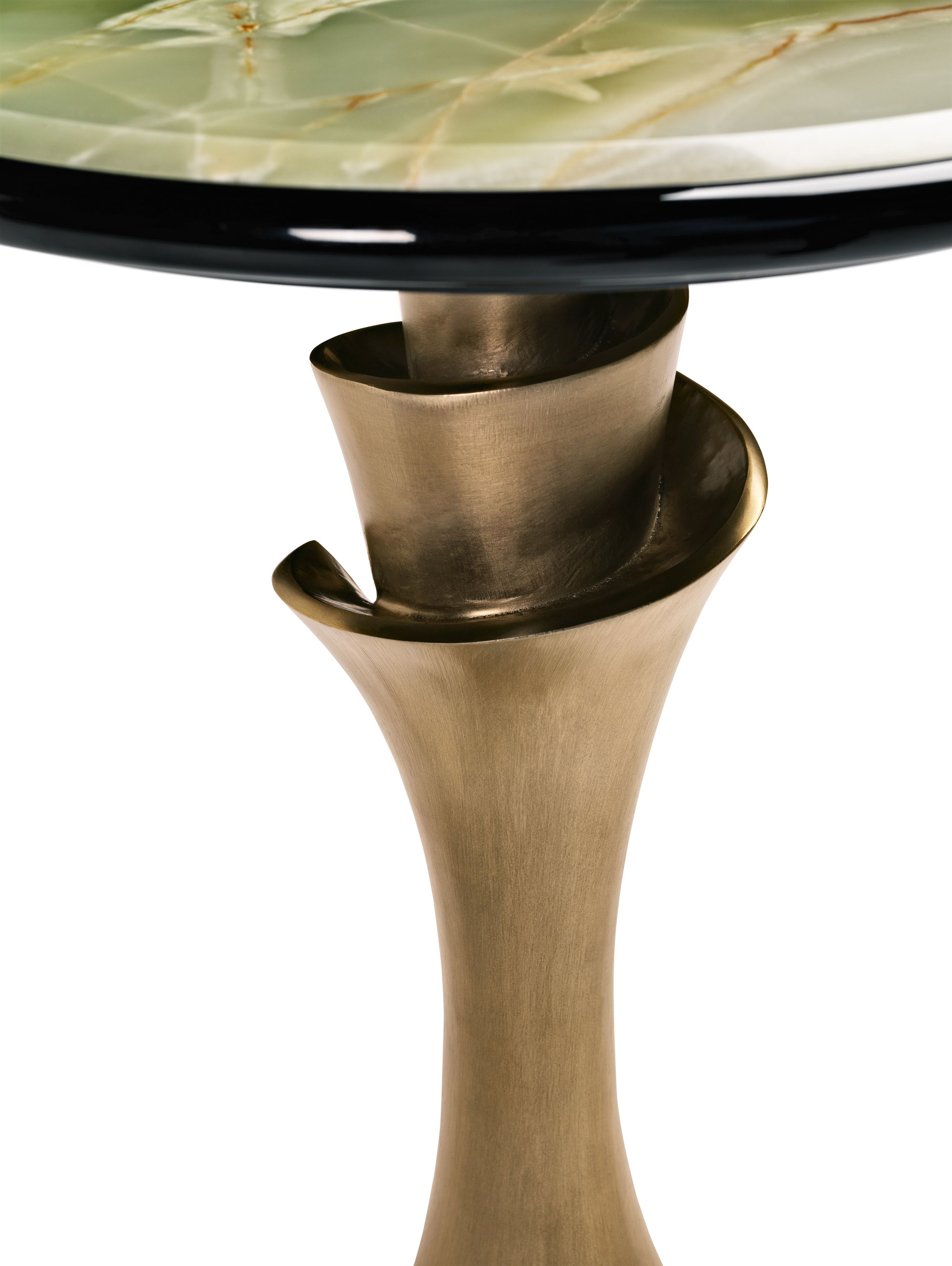 KENAZ Round marble coffee table By Visionnaire | design Steve Leung