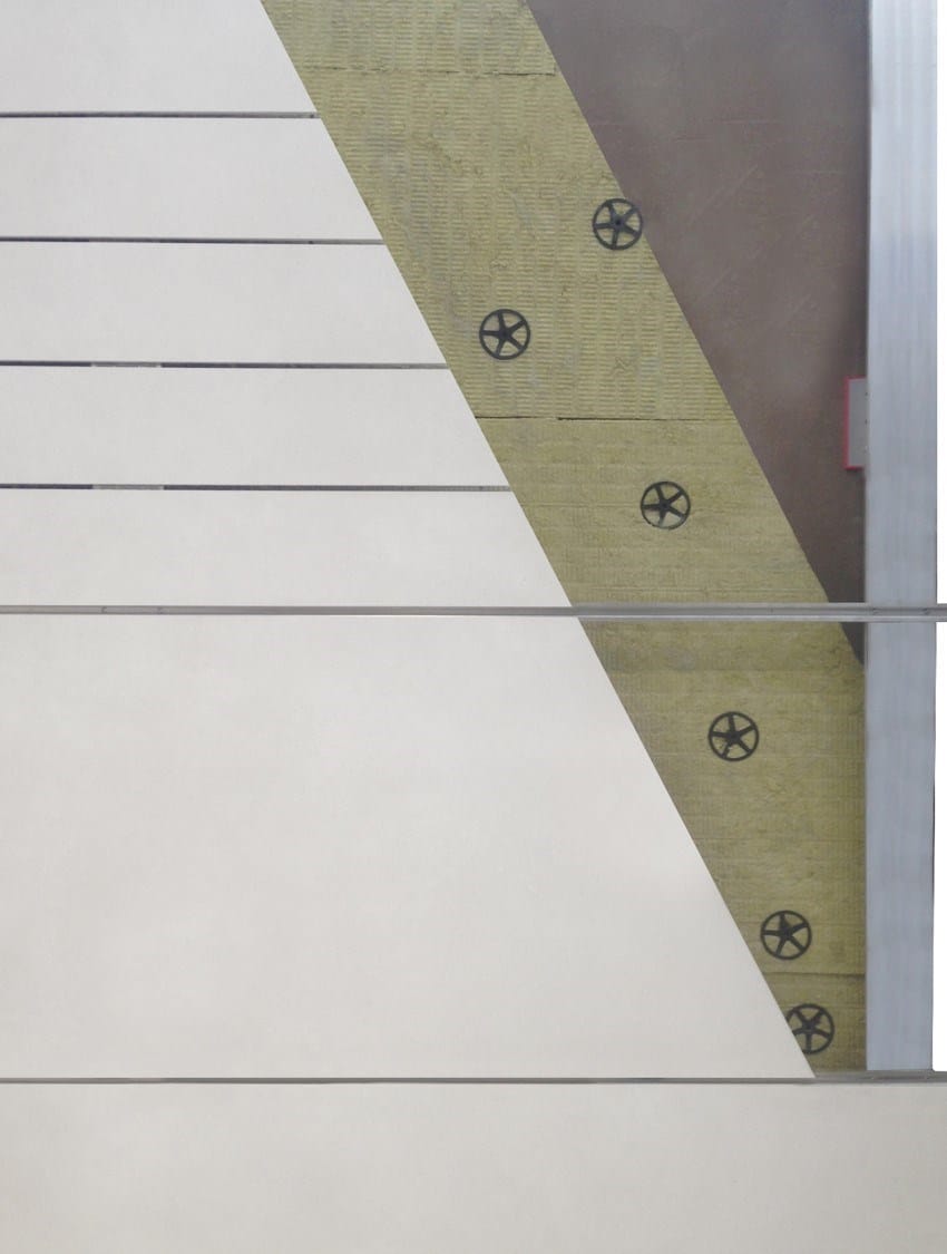 KERF SYSTEM/ INVISIBLE FIXING Ventilated facade By Laminam