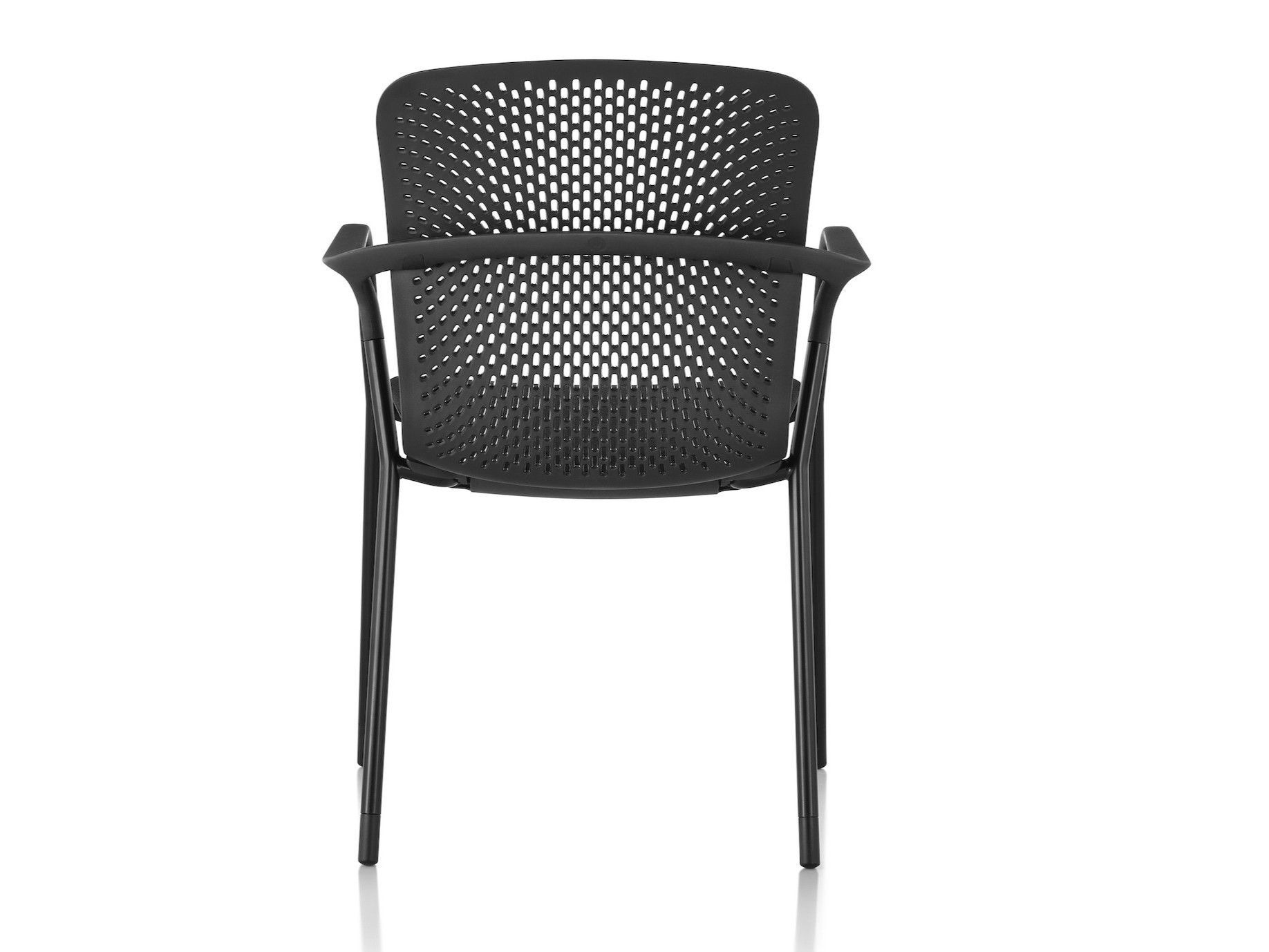 KEYN Stackable chair with armrests By Herman Miller | design forpeople