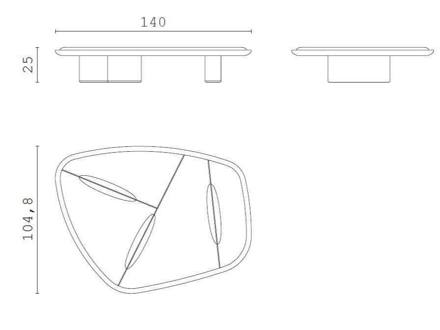 KIGALI Coffee table By CPRN HOMOOD