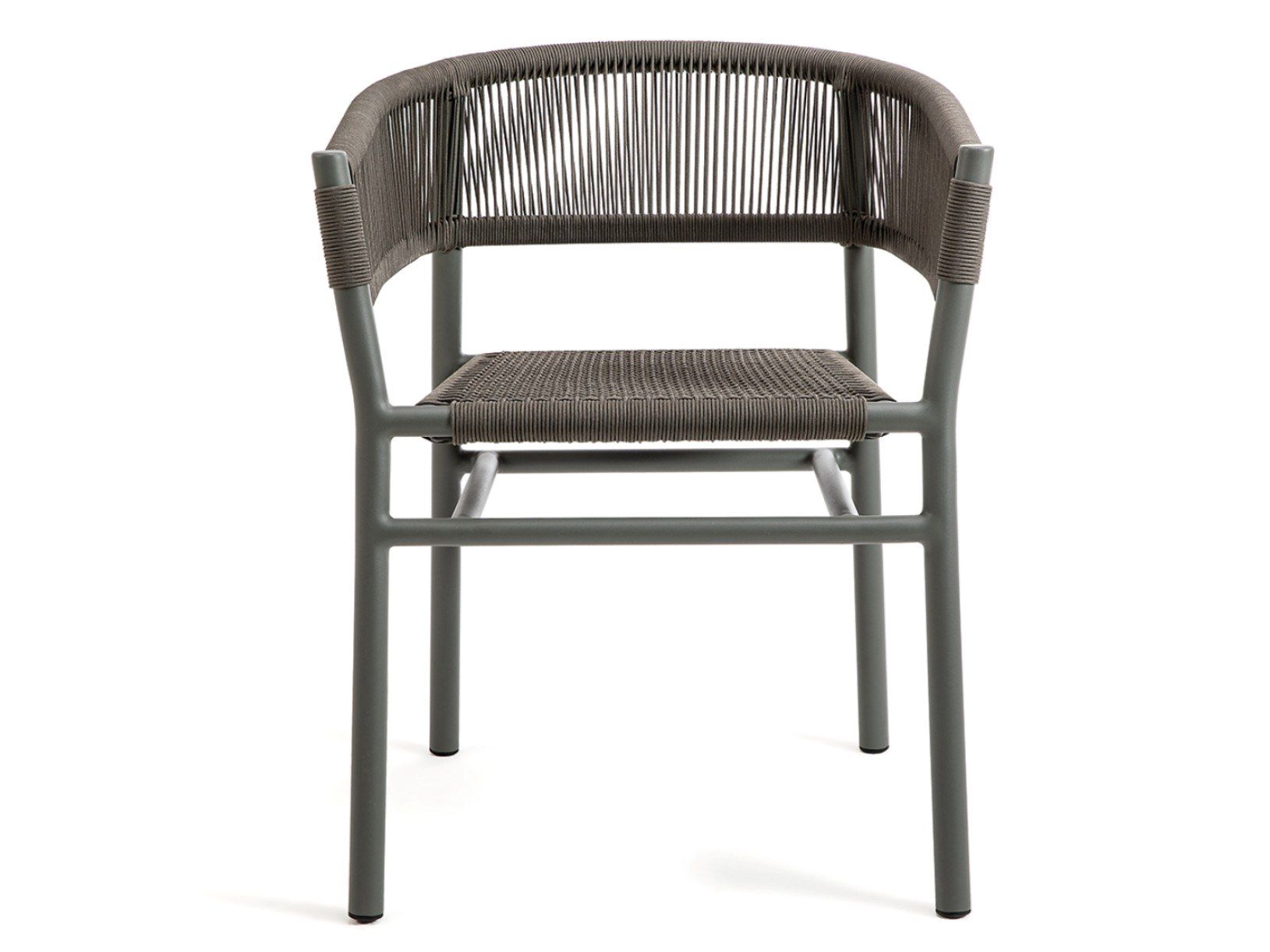 KILT Stackable rope garden chair By Ethimo | design Marcello Ziliani