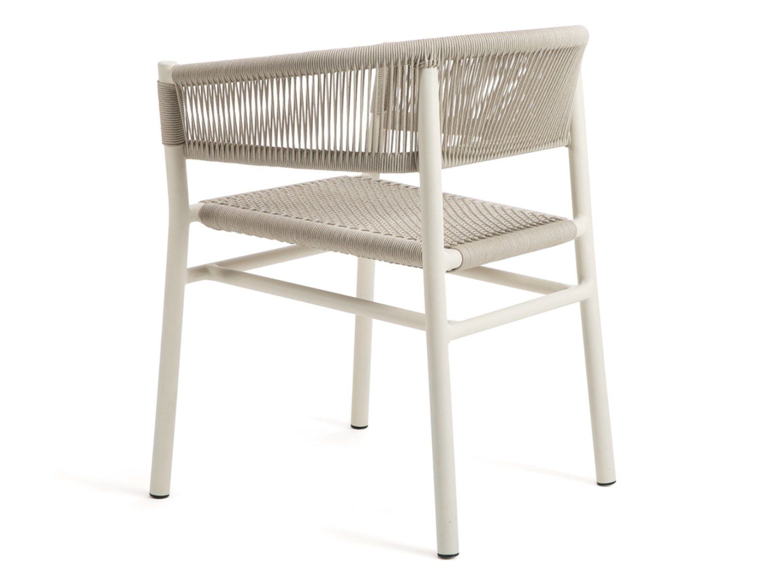 KILT Stackable rope garden chair By Ethimo | design Marcello Ziliani