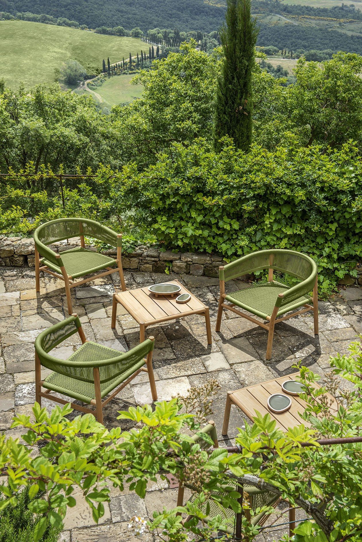 KILT | Easy chair Kilt Collection By Ethimo design Marcello Ziliani