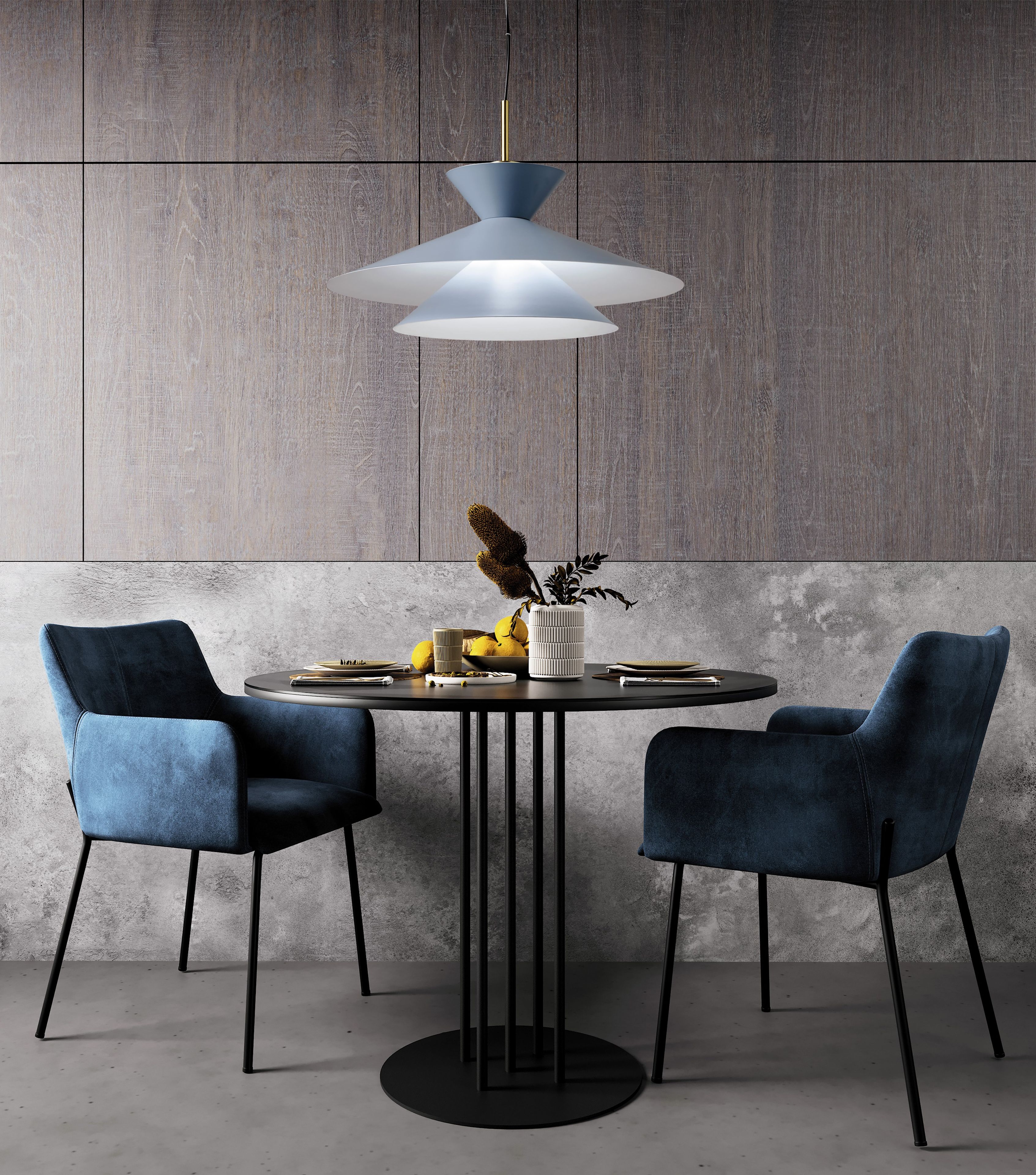 KIM Pendant lamp By Miloox | design Davide Negri