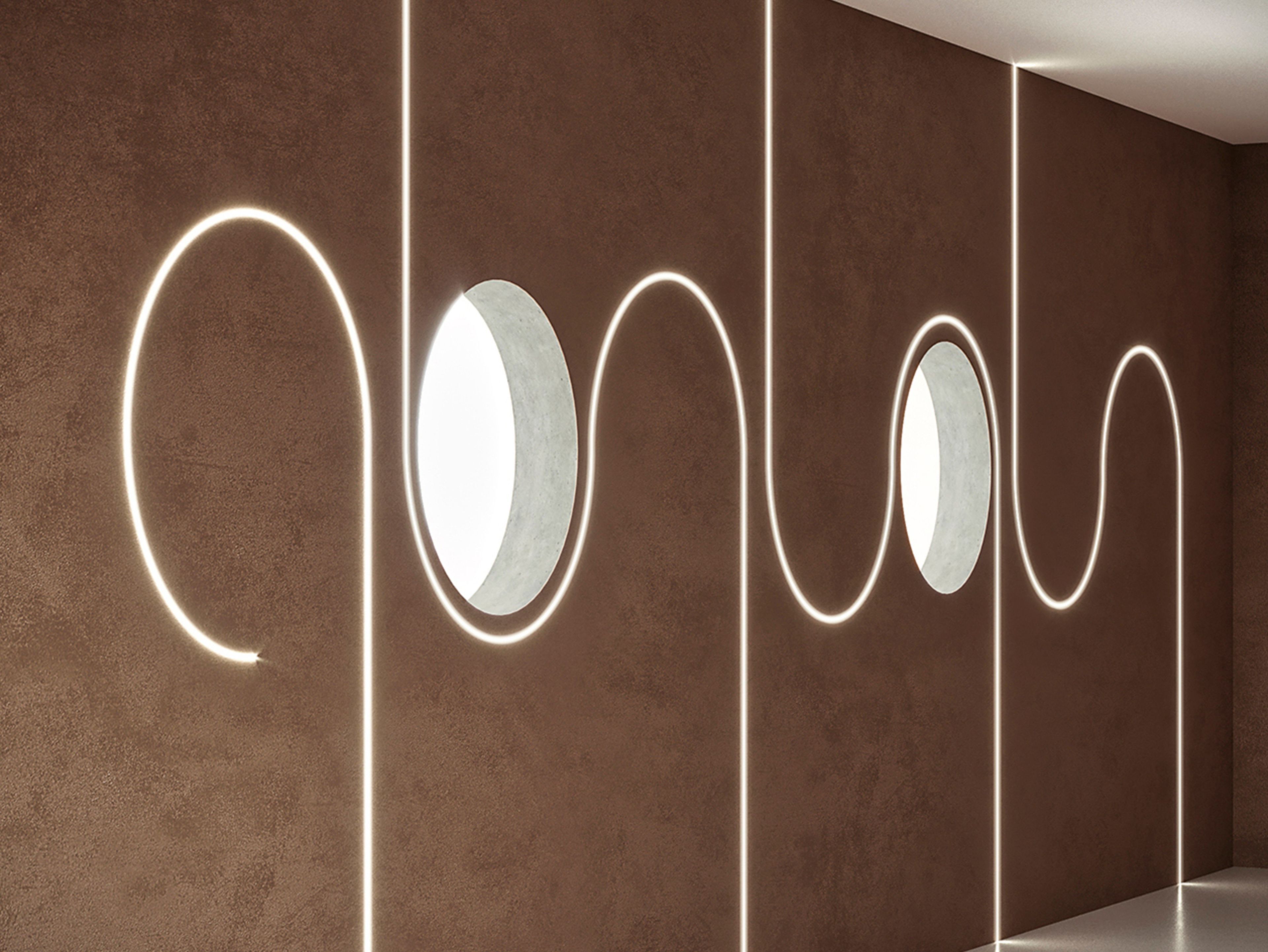 KIPS ROUND linear lighting profile By PANZERI