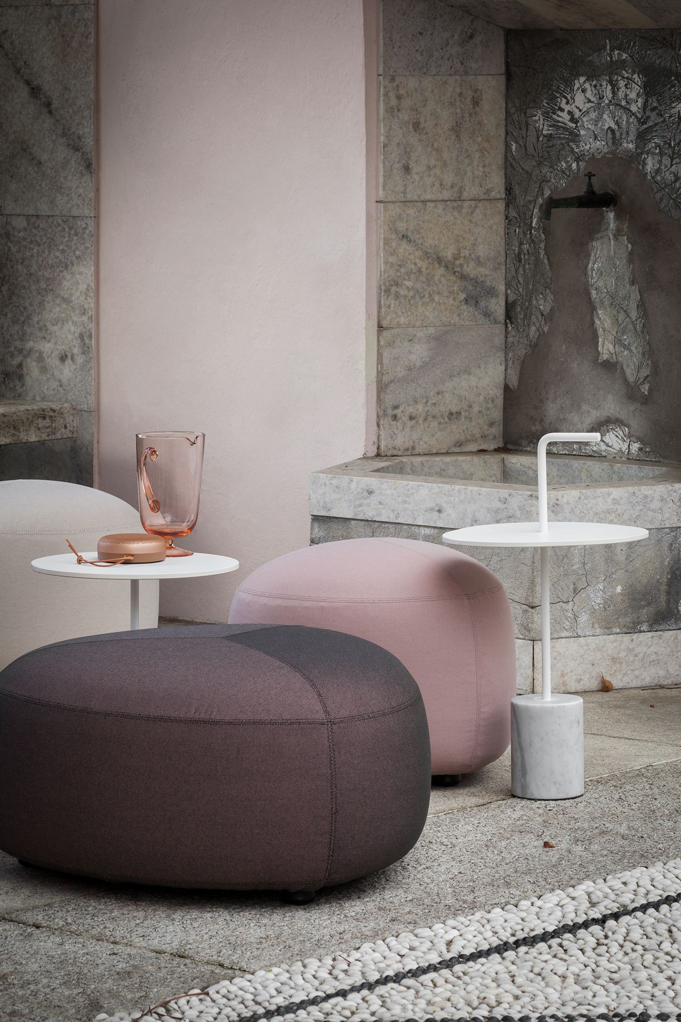 KIPU OUTDOOR | Pouf de jardin By Lapalma design Anderssen & Voll