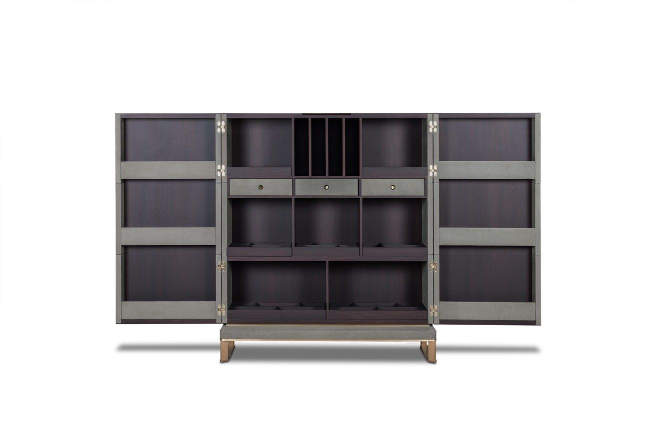 Büroschrank mit Flügeltüren KIR OFFICE By BAXTER Design Roberto Lazzeroni