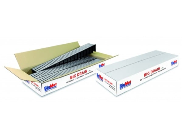 Polypropylene Drainage channel and part KIT BIGDRAIN By BigMat