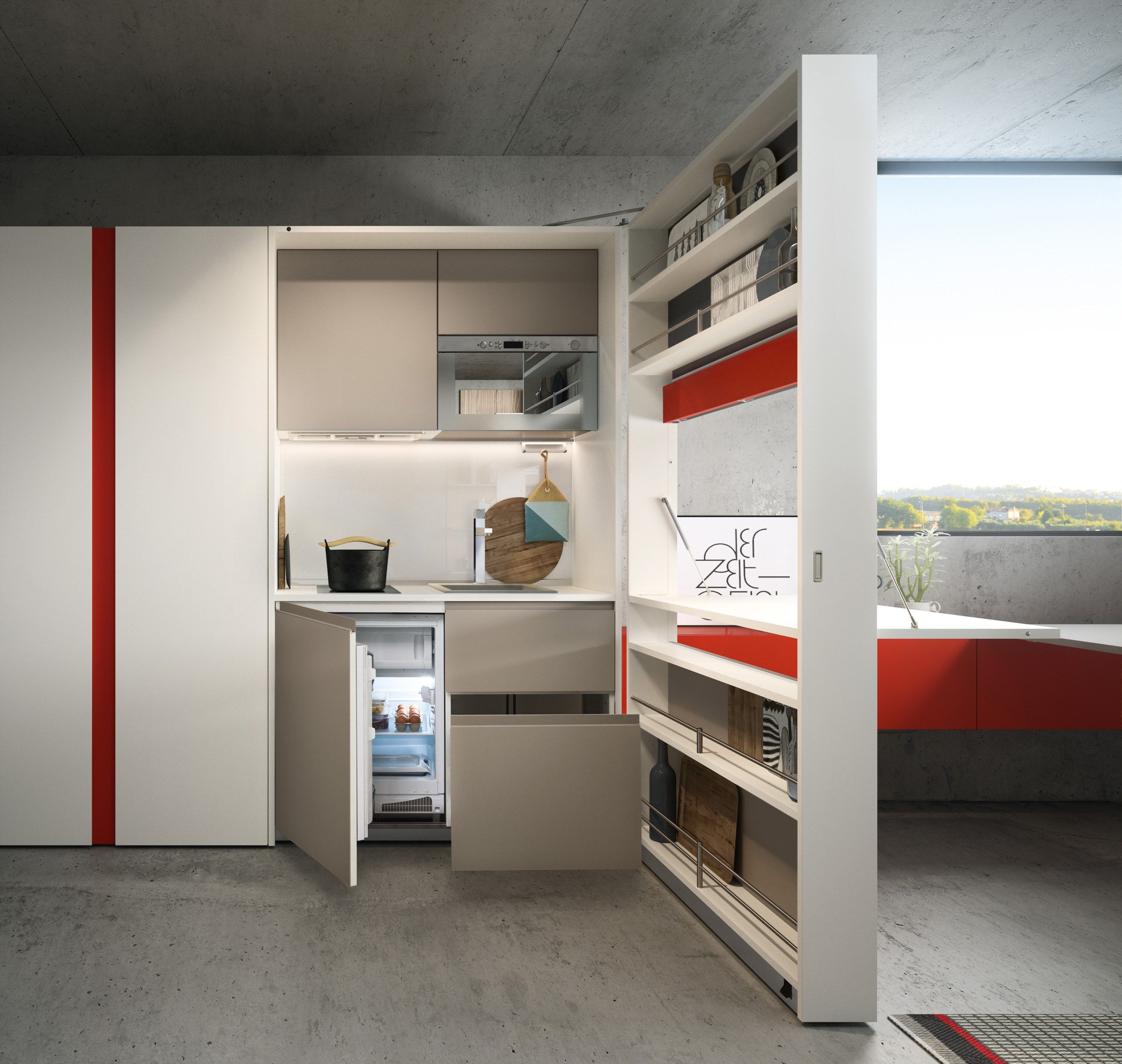 KITCHEN BOX Hideaway mini kitchen By CLEI