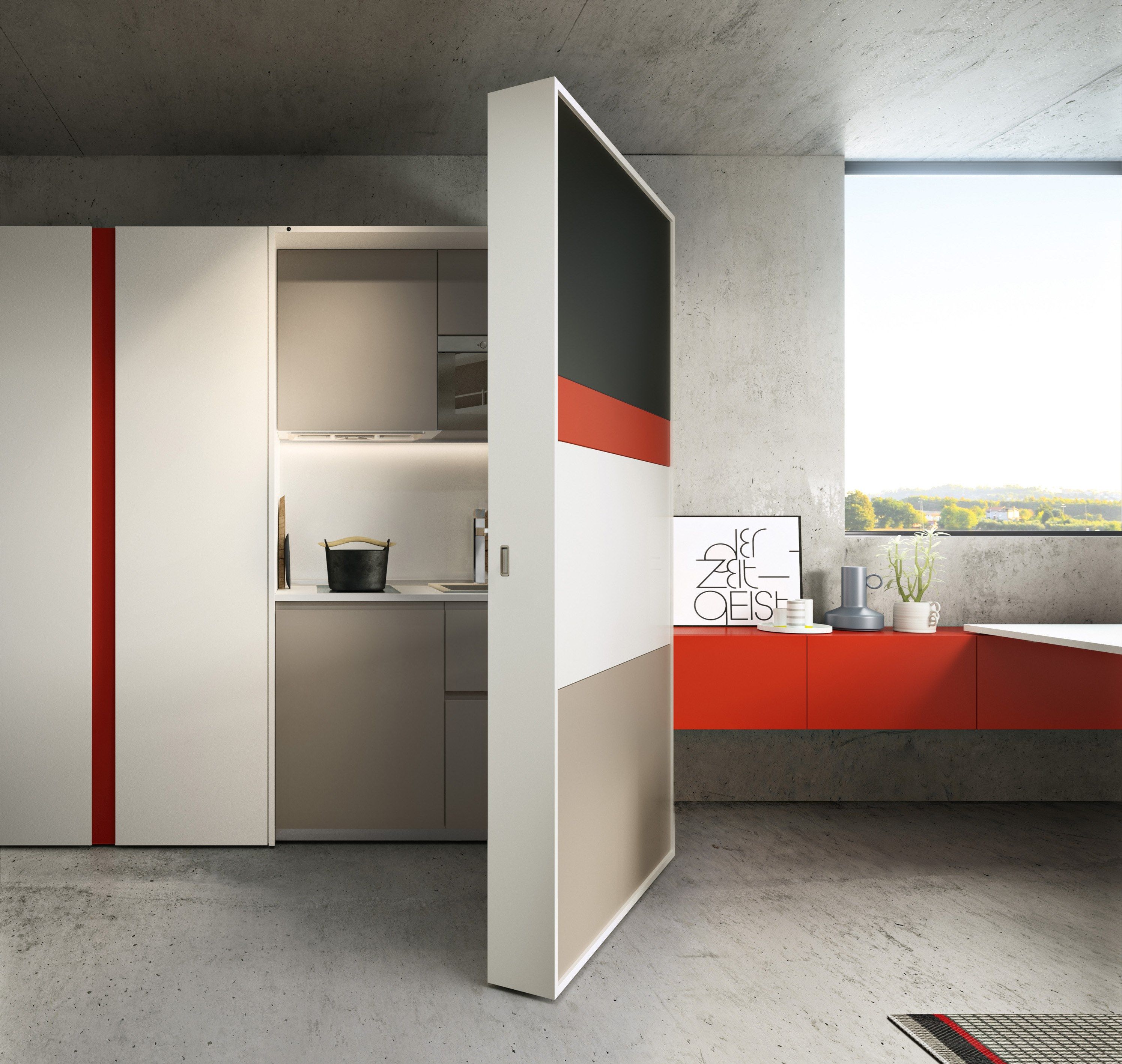 KITCHEN BOX Hideaway mini kitchen By CLEI