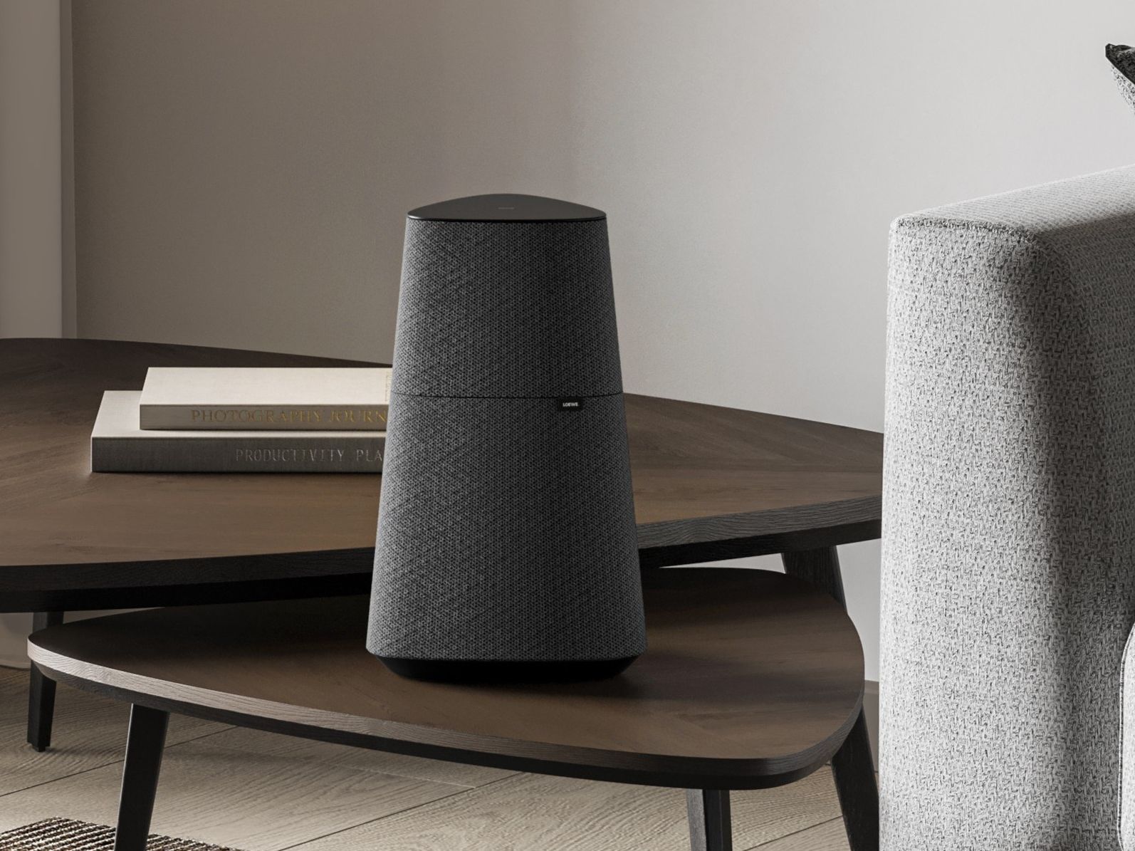 klang mr Bluetooth speaker with touch controls By Loewe