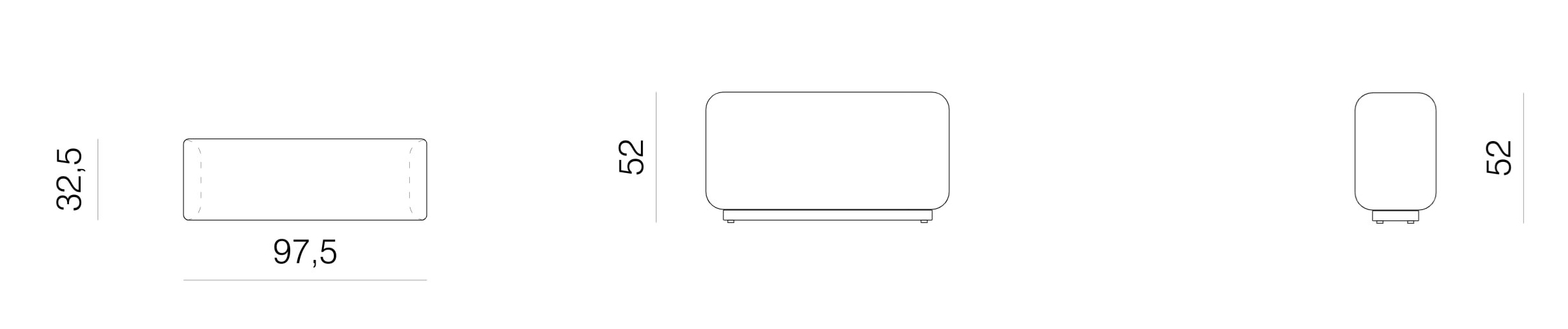 KLASTER Sofá composable de tela By prostoria | design Numen / For Use