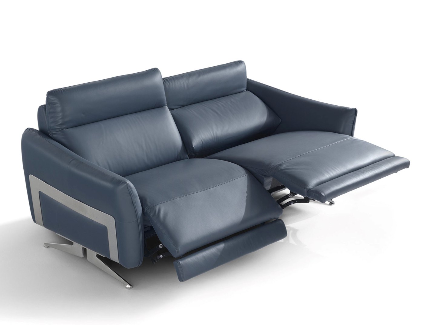 Sectional recliner leather sofa KLIMT By Marinelli Home design Domenico ...