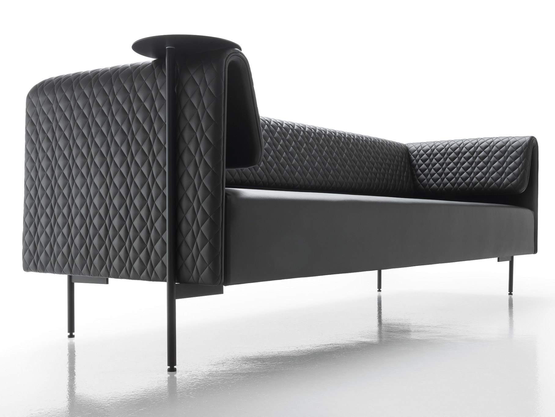 KLINT Leather sofa By Kastel | design Franco Driusso