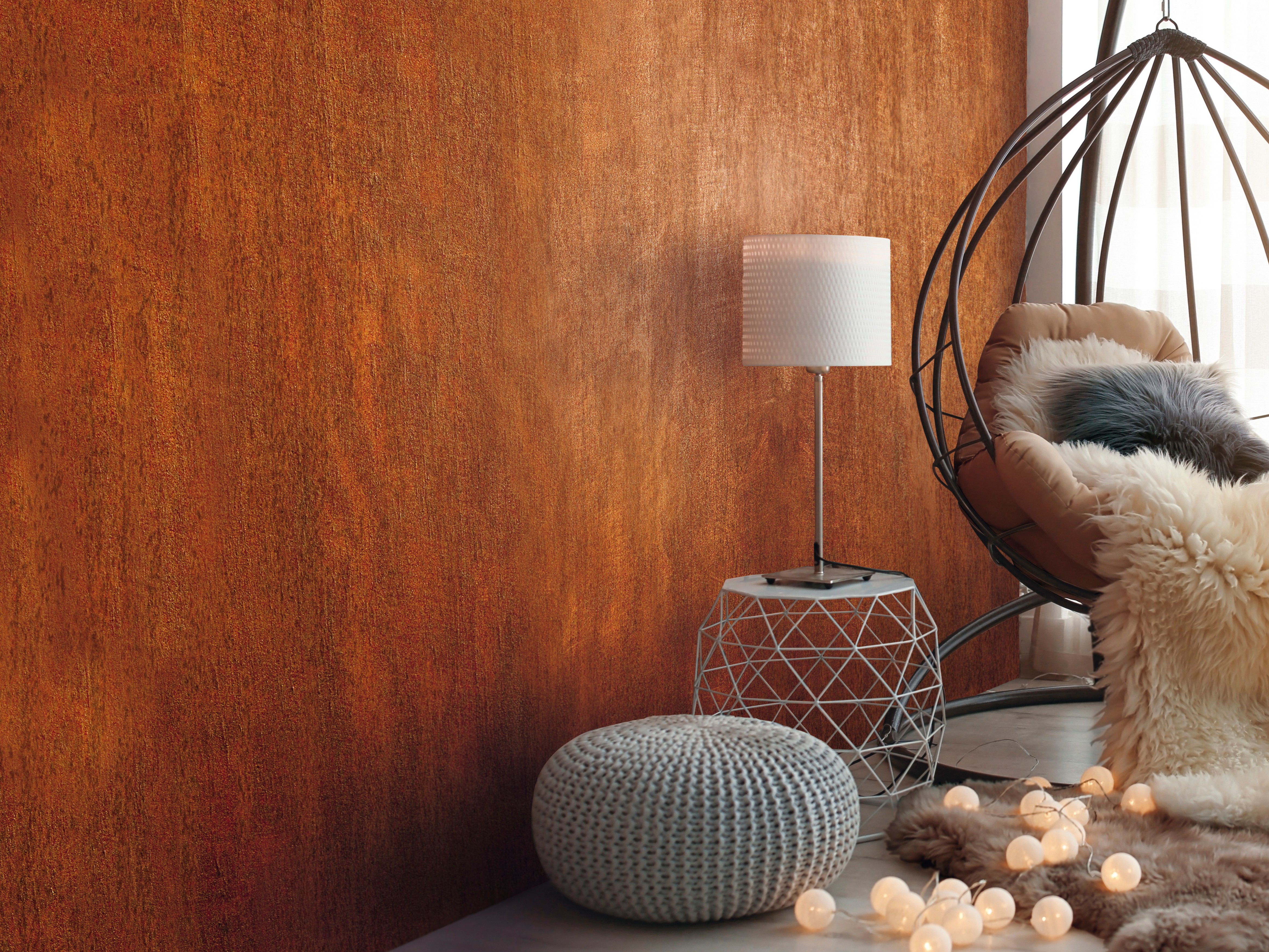 Decorative painting finish KLONDIKE CORTEN By VALPAINT