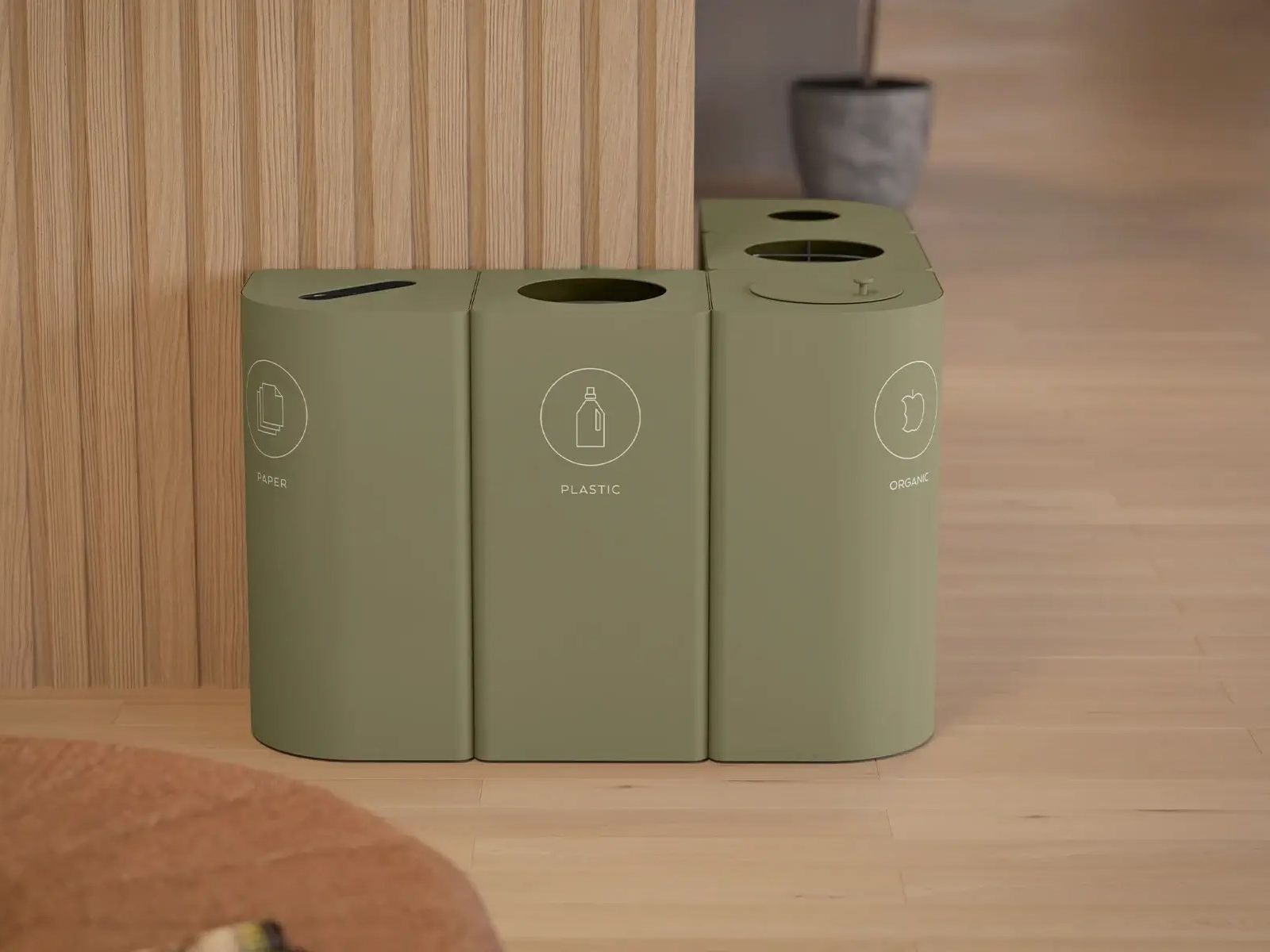 KLOSS Waste paper bin By TreCe | design Kauppi & Kauppi