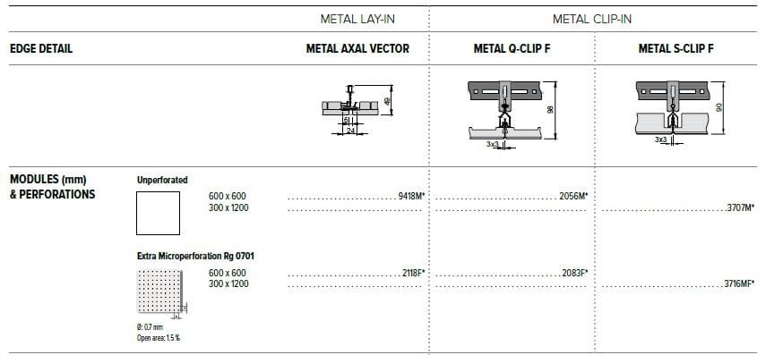 KNAUF ARMSTRONG EFFECTS ON METAL Metal ceiling panels with wood effect ...