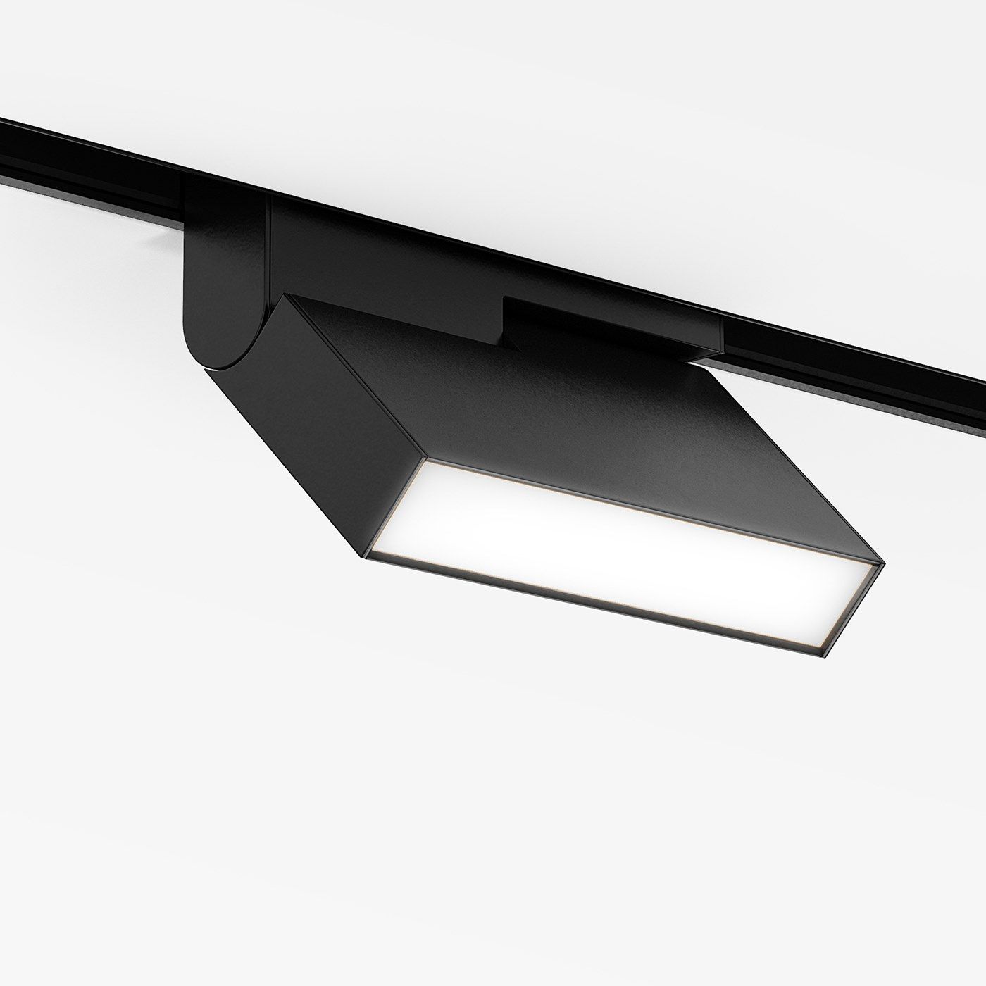 °ONLINE Anodized aluminium track-Light By Eden Design | design Bart Lens