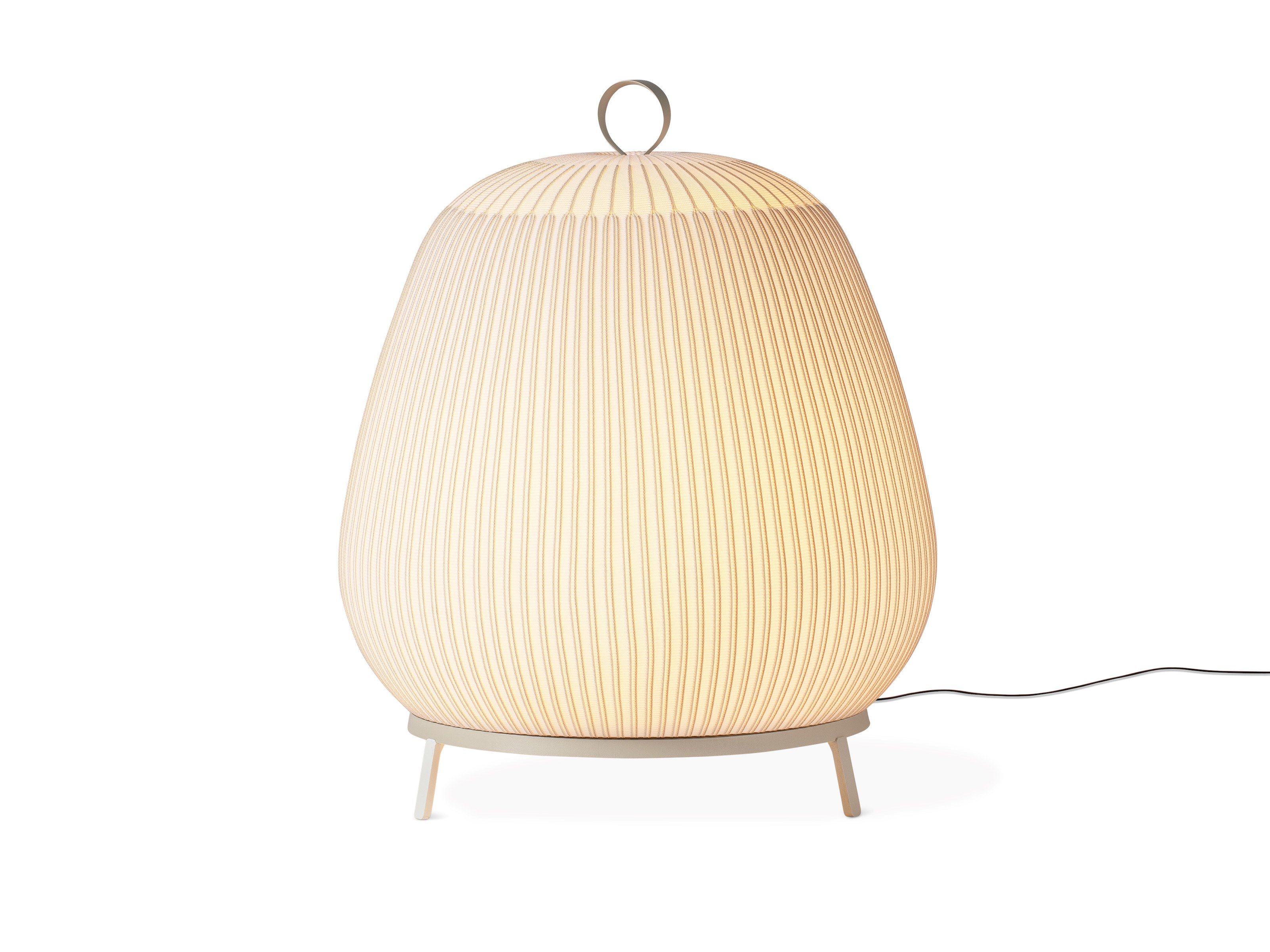 KNIT LED fabric floor lamp By Vibia | design Meike Harde