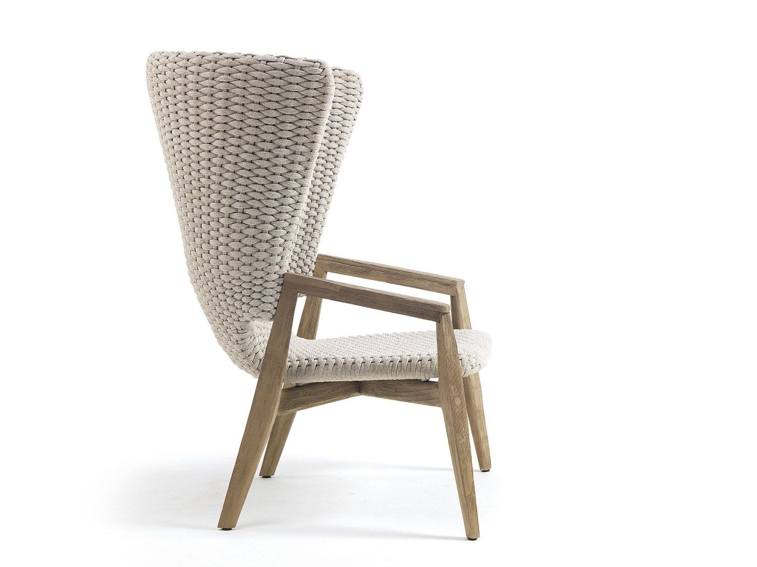 KNIT | High-back garden armchair Knit Collection By Ethimo design ...